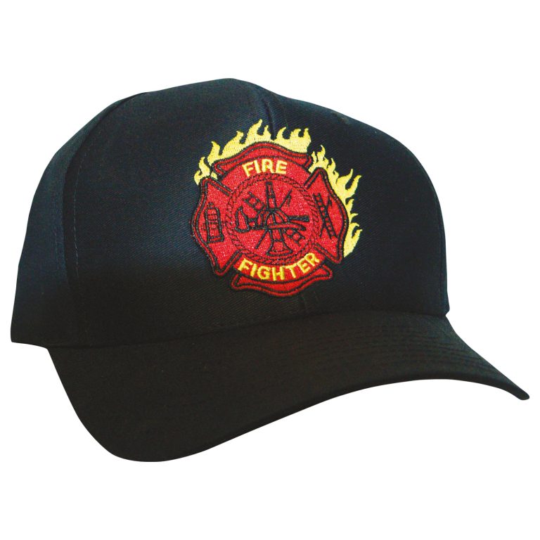 FIRE FIGHTER LOGO CAPS - Premier Emblem manufactures emblems, insignia ...